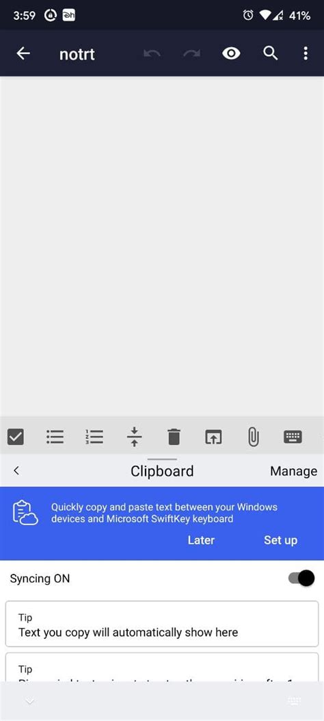 Microsoft Swiftkey Keyboard Lets You Copy And Paste Text Between