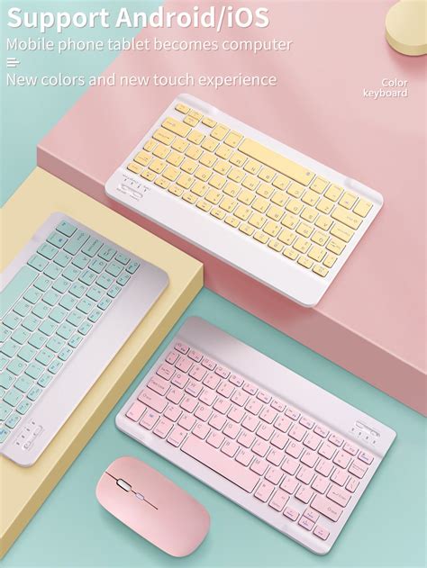 030 New Arrival Aluminum Wireless Bluetooth Mouse Keyboard For IPad Mini Bluetooth Keyboard