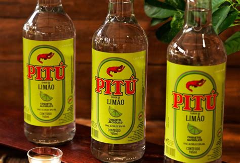 PitÚ Lança Cachaças Mel E Limão Em Garrafa De Vidro De 965 Ml Supervarejo