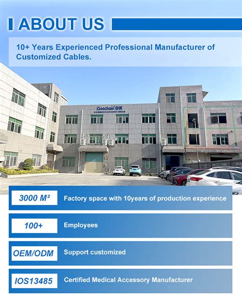 Factory Electrode Lead Pvc Ecg Usb A Male To 4 X 40 Female Snap Button