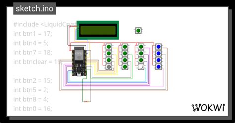 Calc Not Working Wokwi ESP32 STM32 Arduino Simulator