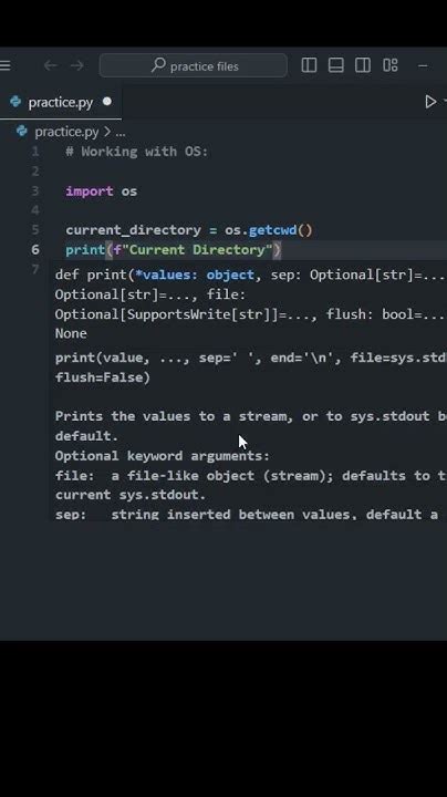 Working With Os Python Code Coding Programming Pythoncode Pythonforbeginners