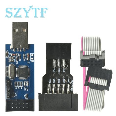 Usbasp Avrisp Avr Programmer Avr Isp Usb Asp Atmega8 Atmega128 Support Win7 64 Board Darazpk