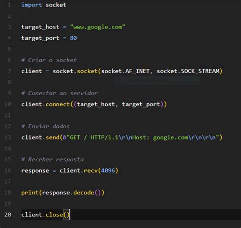Criando Um Cliente Tcp Simples Em Python Uma Solução Rápida Em Ambientes Restritivos By