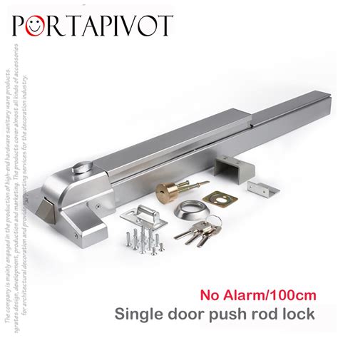 Fire Door Lock Panic Device Fire Escape Emergency Exit Steel Door Safety Channel Lock Lazada PH