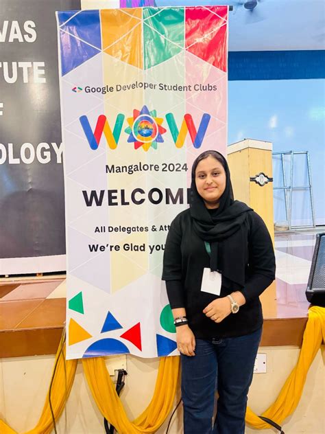 Kadeejath Ansaba Majeed On Linkedin Gdscwow Volunteerexperience