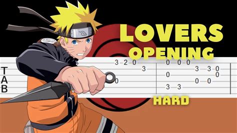 Lovers9ª Opening Naruto Shippuden Fingerstyle Guitar Tab Youtube
