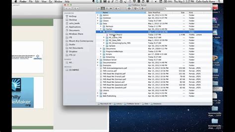 Filemaker 12 Server File Management 12 Days Of Filemaker 12 Youtube