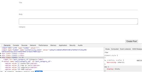 Materialize Rails 5 Form Select Tag Not Showing Stack Overflow