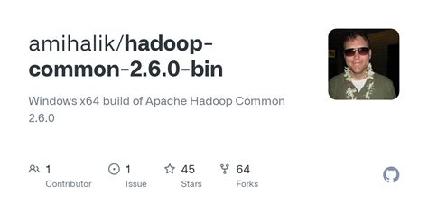 Github Amihalikhadoop Common 260 Bin Windows X64 Build Of Apache Hadoop Common 260 Github Amihalikhadoop Common 260 Bin Windows X64 Build Of Apache Hadoop Common 260