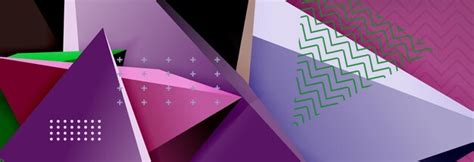 Premium Vector 3d Triangular Vector Minimal Abstract Background Design