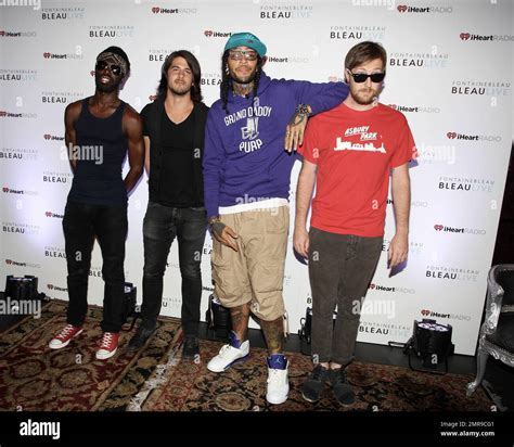 Disashi Lumumba Kasongo Matt Mcginley Travis Mccoy And Eric Roberts Of Gym Class Heroes At
