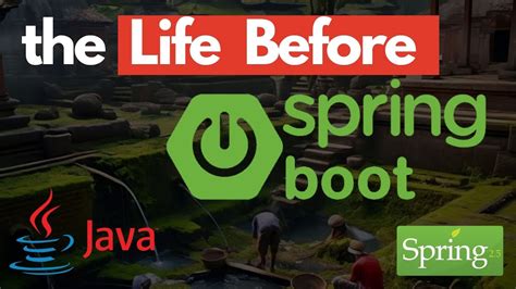 the life before springboot spring framework a journey through early