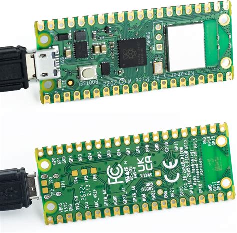 Buy Hosyond 2pcs Raspberry Pi Pico W Wireless Lan Wifi Rp2040 Dual Core
