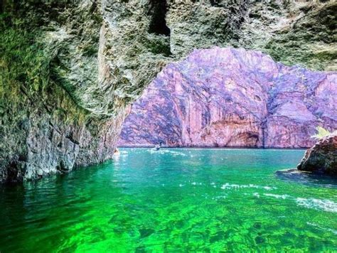 This Gorgeous Cave With Emerald Water Is Only Accessible On This Top