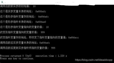 关于指针作为函数参数传递的理解函数指针作为参数传入 Csdn博客