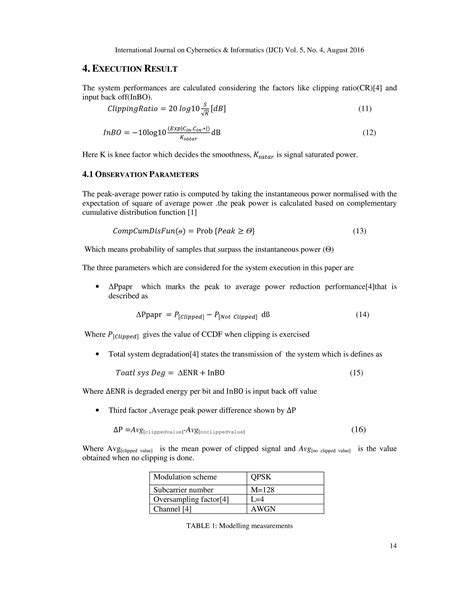 Performance Analsis Of Clipping Technique For Papr Reduction Of Mb Ofdm Uwb Signals Pdf