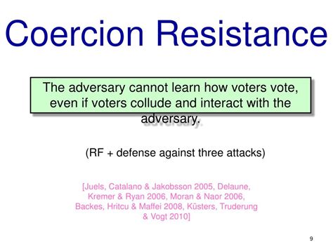 Ppt Coercion Resistant Remote Voting Powerpoint Presentation Free Download Id2104052