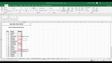 gst excel find duplicate value in excel youtube