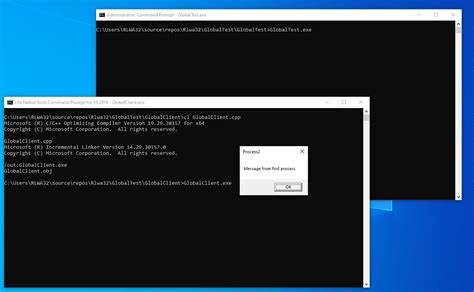 Shared Memory Creation Failure I Can Not Create Global Shared Memory With Createfilemapping