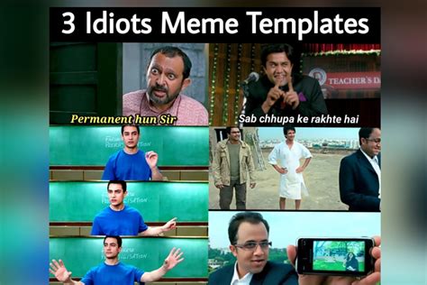 3 Idiots Meme Templates Get Meme Templates