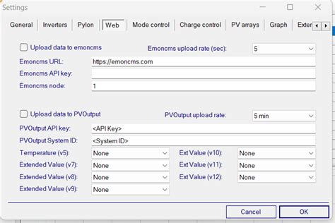 Setup For Connecting MultiSIBControl Application To Emoncms Integrations OpenEnergyMonitor