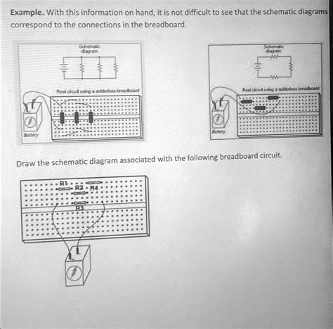 solved draw the schematic diagram associated with the following