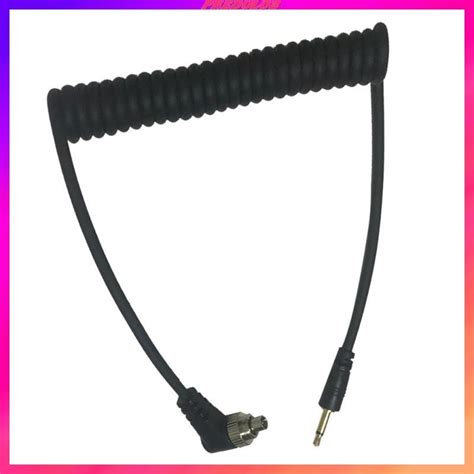 Predolo2 25mm To Male Flash Pc Sync Cable Cord With Screw Lock For
