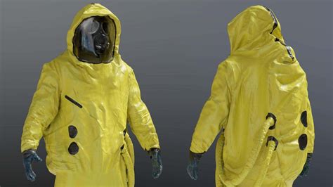 Nbc Hazmat Suit 3d Model By Albin