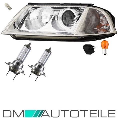 Vw Passat 3bg Hella Original Halogen Headlights Left Side H7h7 00 05