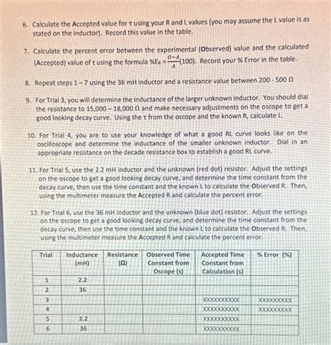 procedure for part 1 rc circuit 1 set up the