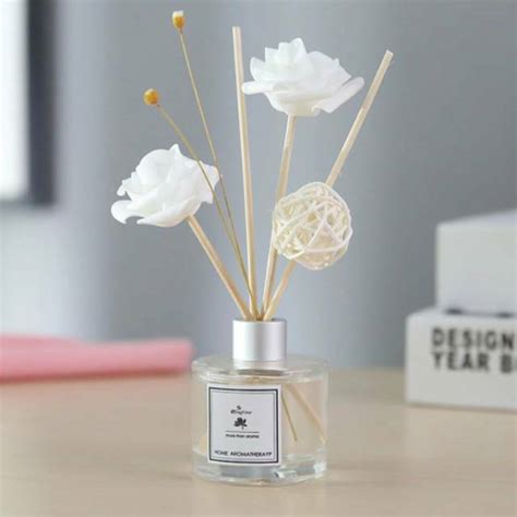 Jual Reed Diffuser Aroma Terapi Pengharum Ruangan Aromatherapy Essential Oil Rattan Stick Parfum