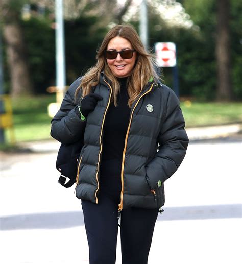 Carol Vorderman Arrives At Saturday Morning Radio Show In Cardiff 03 21