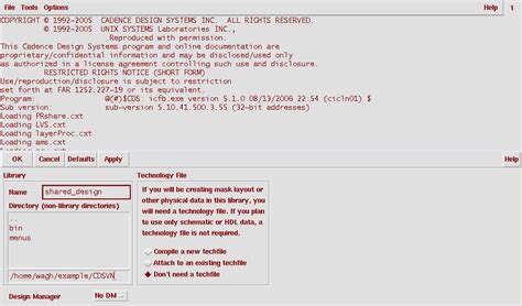 pictorial introduction to using cadence and subversion circuit design
