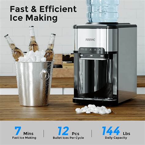 3 In 1 Water Dispenser With Ice Maker Countertop丨fooing Fooing