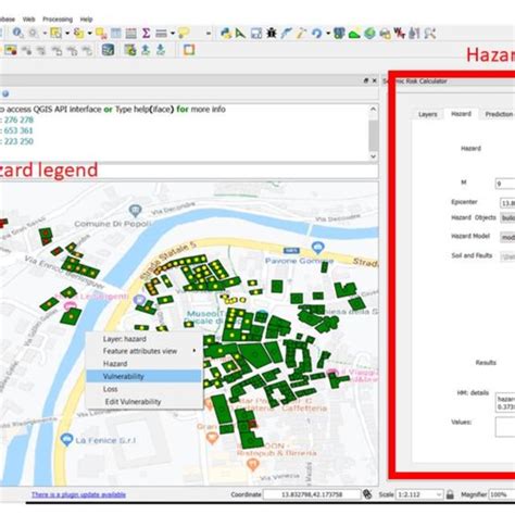 Pdf A Qgis Plugin For The Seismic Vulnerability Assessment Of Urban Centers Application To