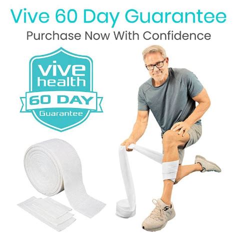 Vive Health Elastic Tubular Bandage Reusable Compression Support