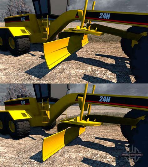 Caterpillar 24h Grader For Beamng Drive