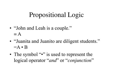 Ppt Introduction To Symbolic Logic Powerpoint Presentation Free Download Id4209453