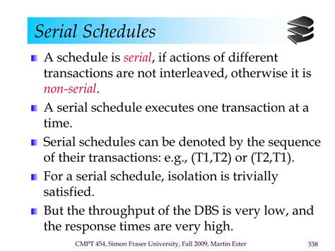 Ppt Database Systems Ii Concurrency Control Powerpoint Presentation