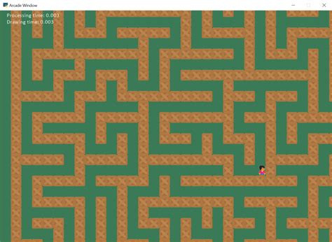 创建深度优先迷宫 python arcade 3 0 0 dev27