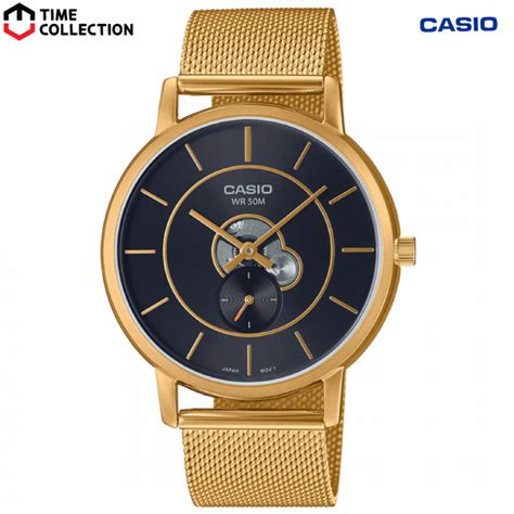 Casio Analog Mtp B130mg 1a For Men W 1 Year Lazada Ph