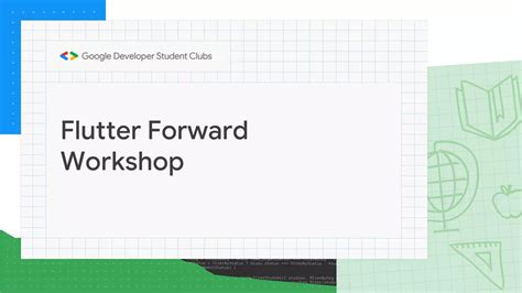Gdsc Flutter Forward Workshoppptx Programming Languages Computing