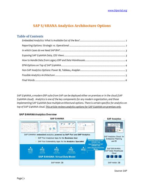 s4 analytics options pdf analytics cloud computing