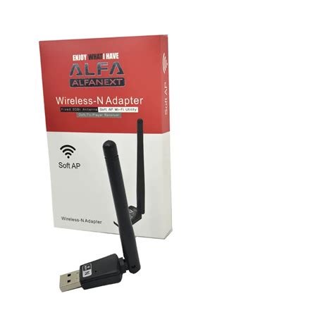 Wireless Mbps Wifi Dongle Alfa Usb Adapter For Data Transfer