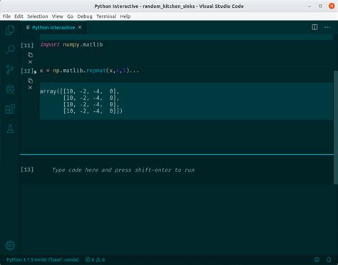 Python Interactive Display Bug Issue Microsoft Vscode GitHub