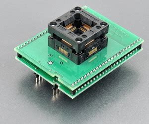 DIL QFP ZIF ARM Programming Programmer Adapter Socket Converter Package QFP Elnec