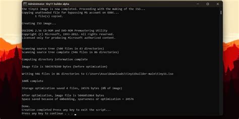 How To Create A Lightweight Windows ISO Image With Tiny Builder
