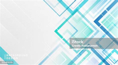 추상밝은 파란색과 녹색 그라데이션 기하학적 모양 배경 겹치는 사각형은 그래픽 요소를 형성합니다 현대 심플한 기하학적 패턴 디자인