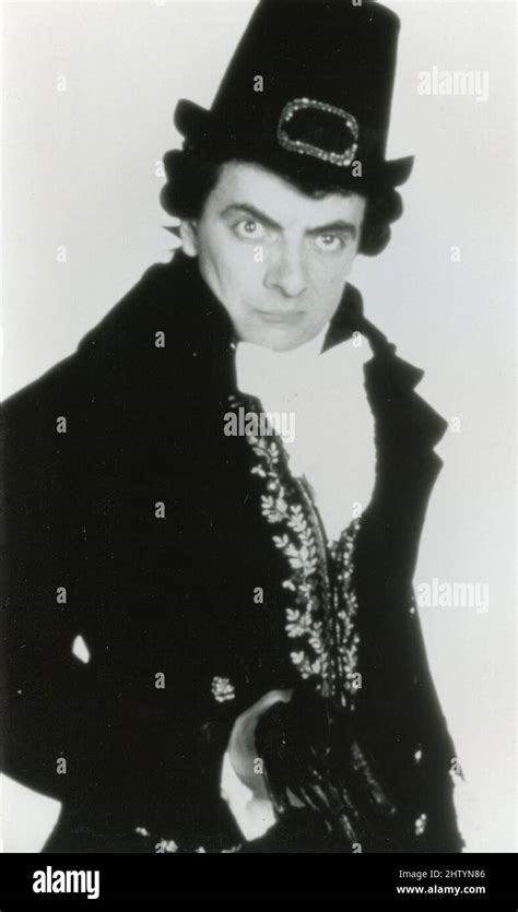 British Actor Rowan Atkinson In The Comedy Series Blackadder USA 1983 Stock Photo Alamy
